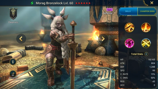 Morag Bronzelock | Raid: Shadow Legends Wiki | Fandom