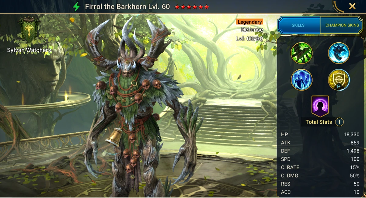 Firrol the Barkhorn | Raid: Shadow Legends Wiki | Fandom