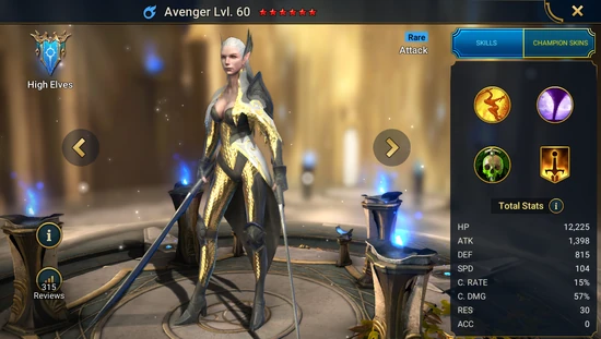 Avenger | Raid: Shadow Legends Wiki | Fandom