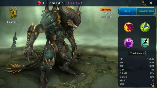 Fu-Shan | Raid: Shadow Legends Wiki | Fandom