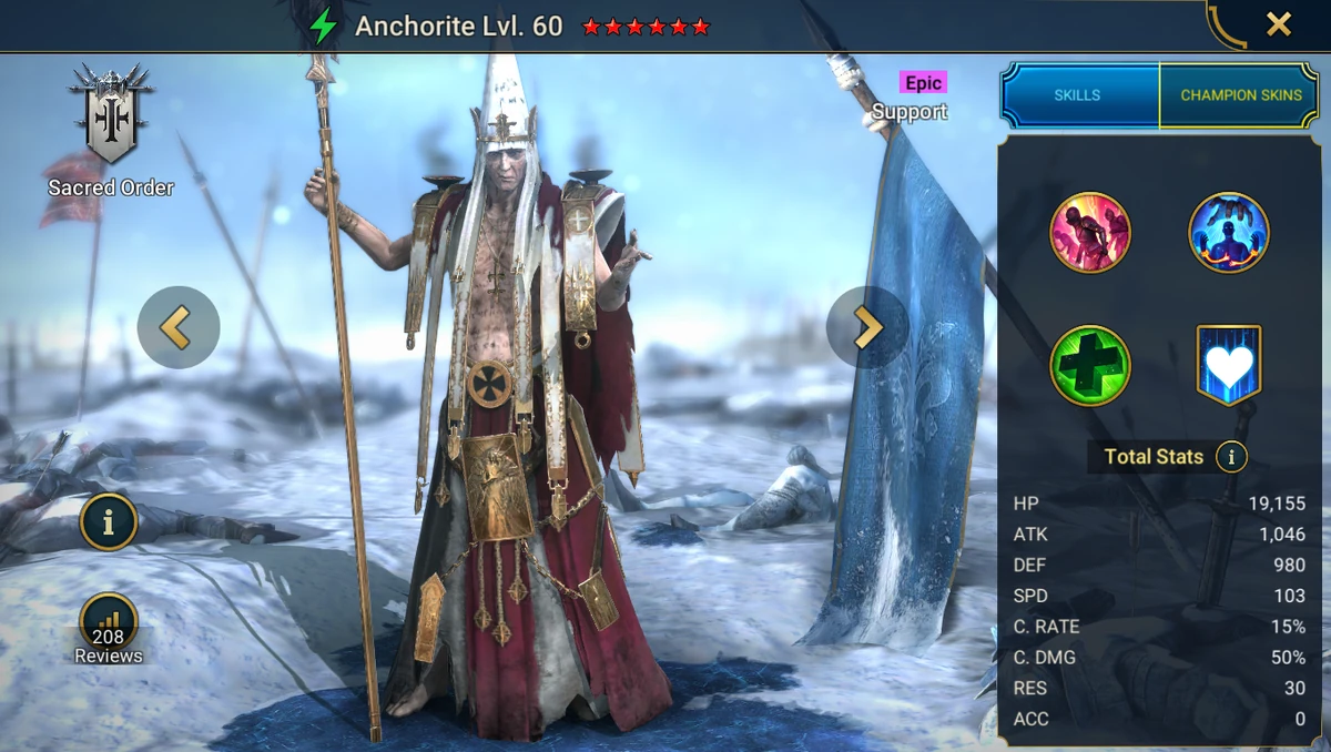 Anchorite | Raid: Shadow Legends Wiki | Fandom