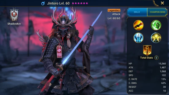 Jintoro | Raid: Shadow Legends Wiki | Fandom