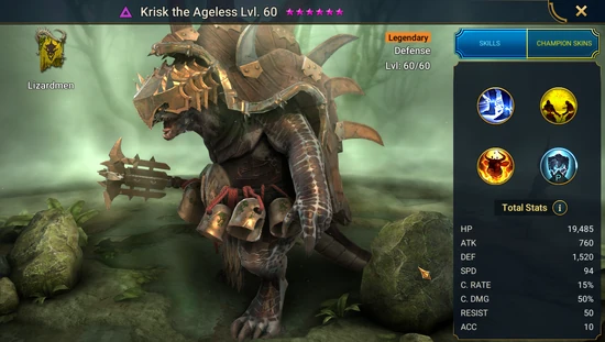Krisk the Ageless | Raid: Shadow Legends Wiki | Fandom