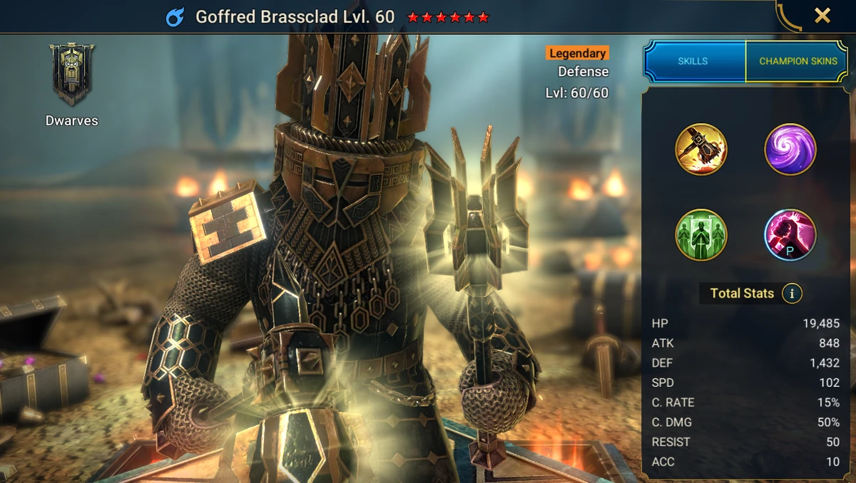 Goffred Brassclad | Raid: Shadow Legends Wiki | Fandom