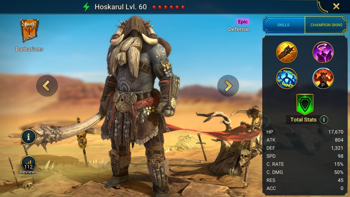 Hoskarul | Raid: Shadow Legends Wiki | Fandom