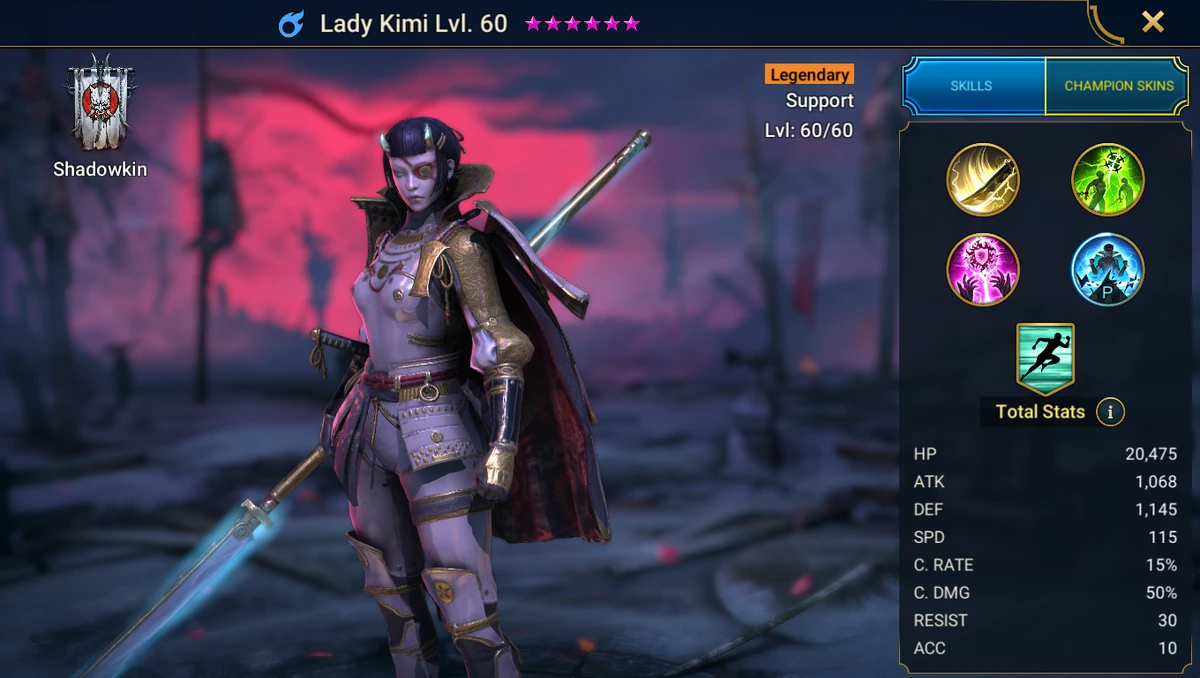 Lady Kimi | Raid: Shadow Legends Wiki | Fandom