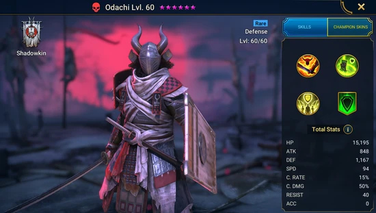 Odachi | Raid: Shadow Legends Wiki | Fandom