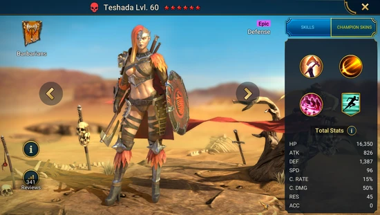Teshada | Raid: Shadow Legends Wiki | Fandom