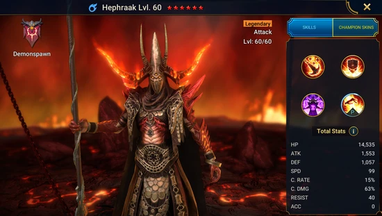 Hephraak | Raid: Shadow Legends Wiki | Fandom