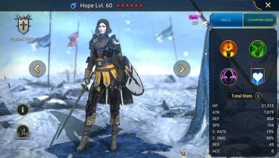 Hope | Raid: Shadow Legends Wiki | Fandom