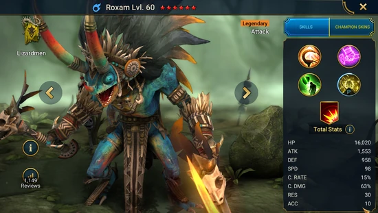 Roxam | Raid: Shadow Legends Wiki | Fandom