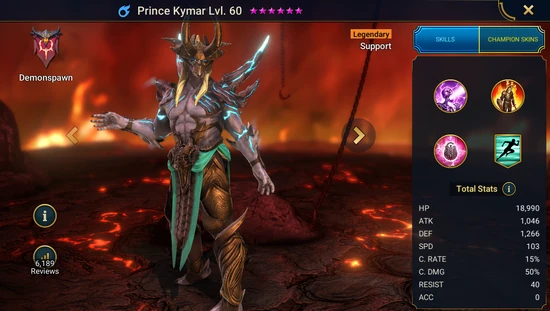 Prince Kymar | Raid: Shadow Legends Wiki | Fandom