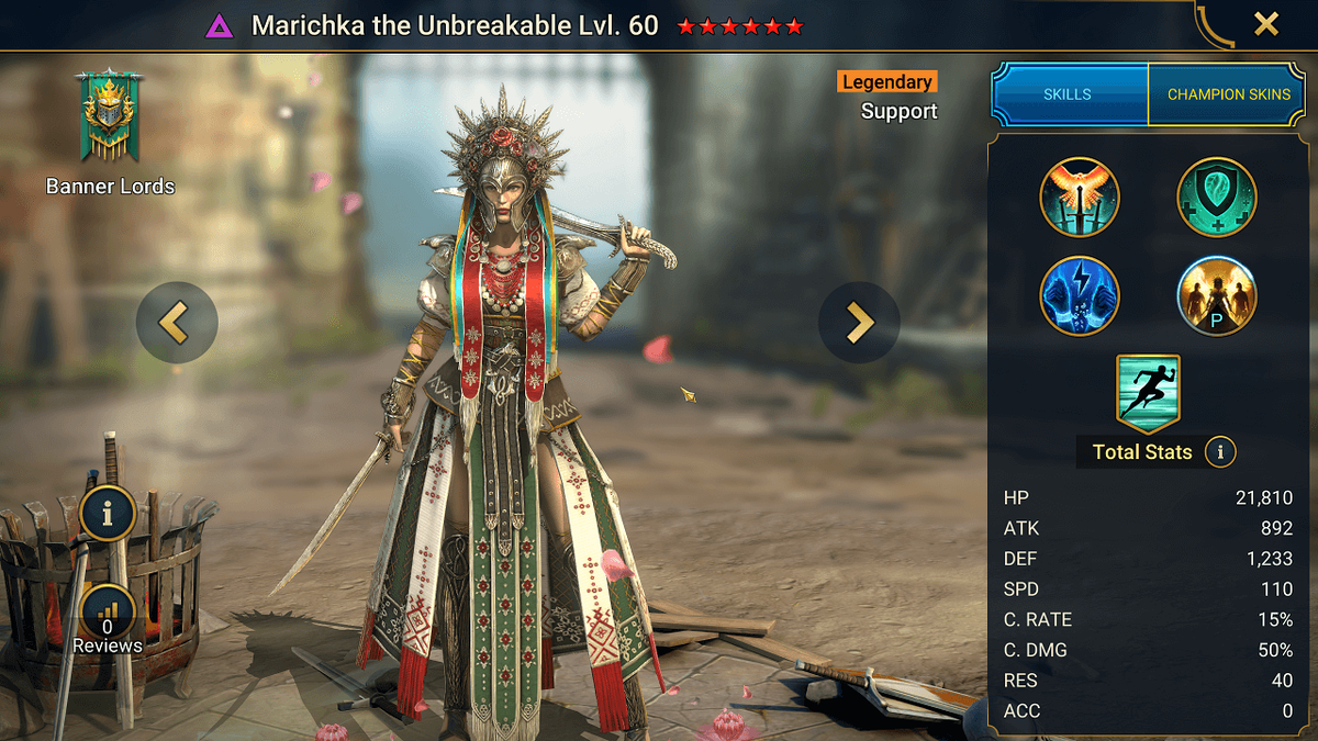 Marichka the Unbreakable | Raid: Shadow Legends Wiki | Fandom
