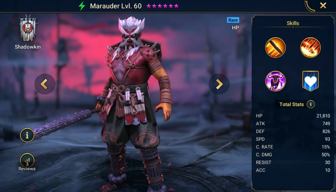 Marauder | Raid: Shadow Legends Wiki | Fandom