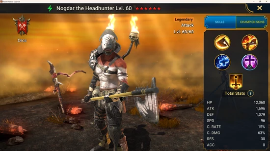 Nogdar the Headhunter | Raid: Shadow Legends Wiki | Fandom