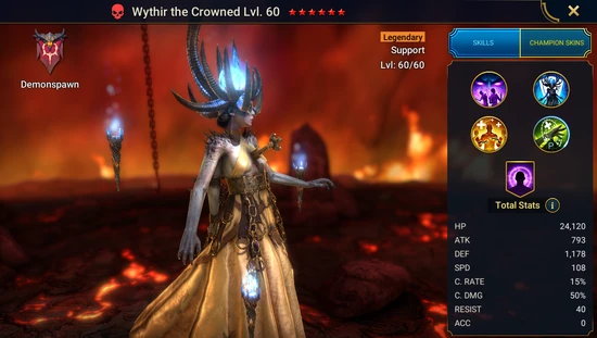 Wythir the Crowned | Raid: Shadow Legends Wiki | Fandom