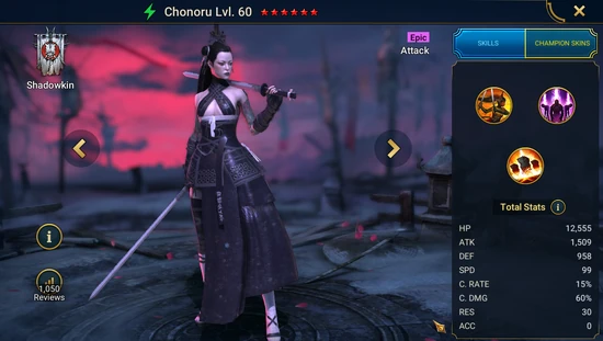 Chonoru | Raid: Shadow Legends Wiki | Fandom