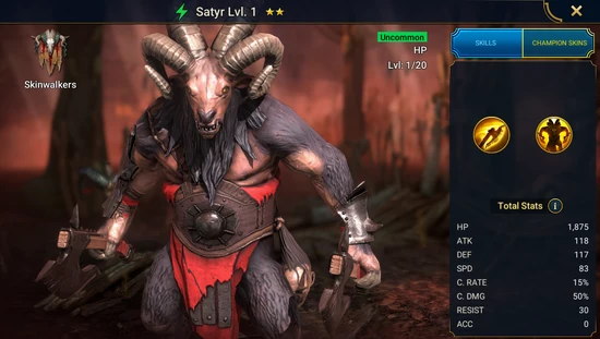 Satyr | Raid: Shadow Legends Wiki | Fandom