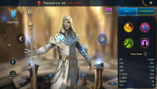 Thenasil | Raid: Shadow Legends Wiki | Fandom