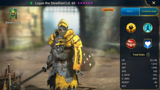 Lugan the Steadfast | Raid: Shadow Legends Wiki | Fandom
