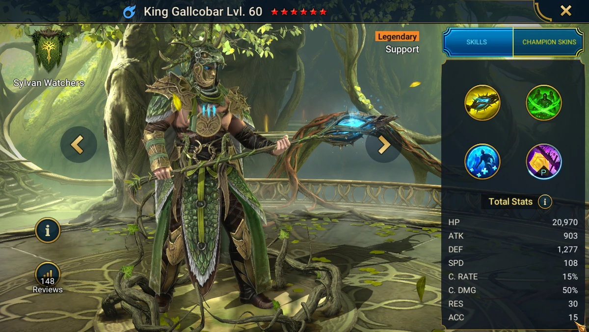 King Gallcobar | Raid: Shadow Legends Wiki | Fandom