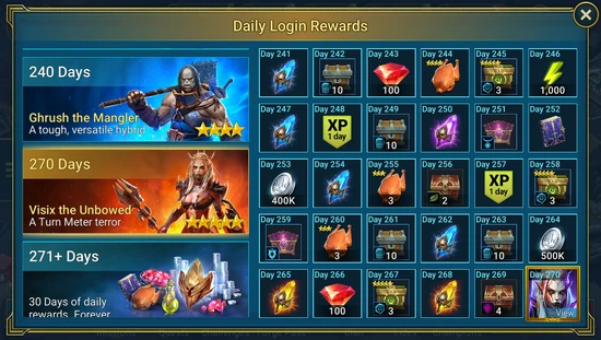 Daily Login Reward | Raid: Shadow Legends Wiki | Fandom