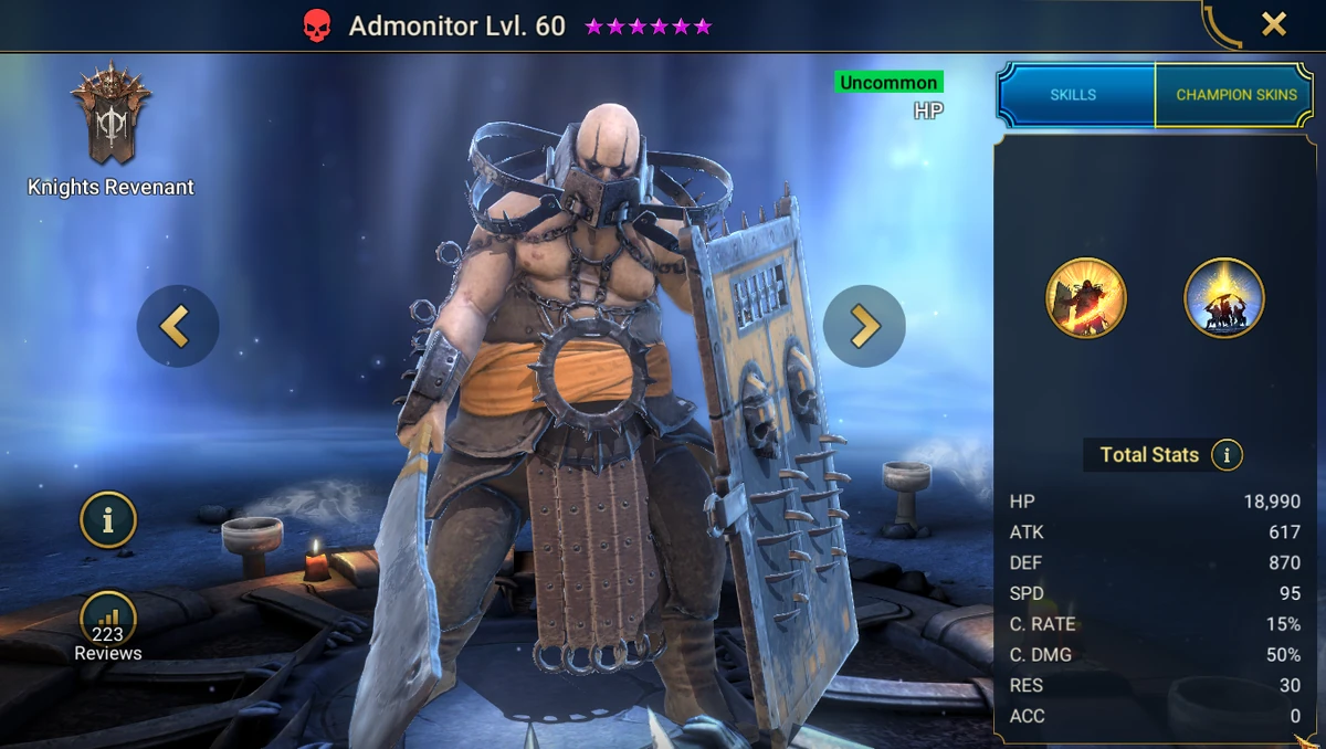 Admonitor | Raid: Shadow Legends Wiki | Fandom