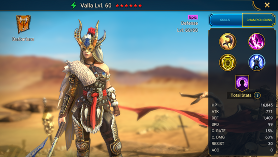Valla | Raid: Shadow Legends Wiki | Fandom
