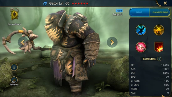 Gator | Raid: Shadow Legends Wiki | Fandom