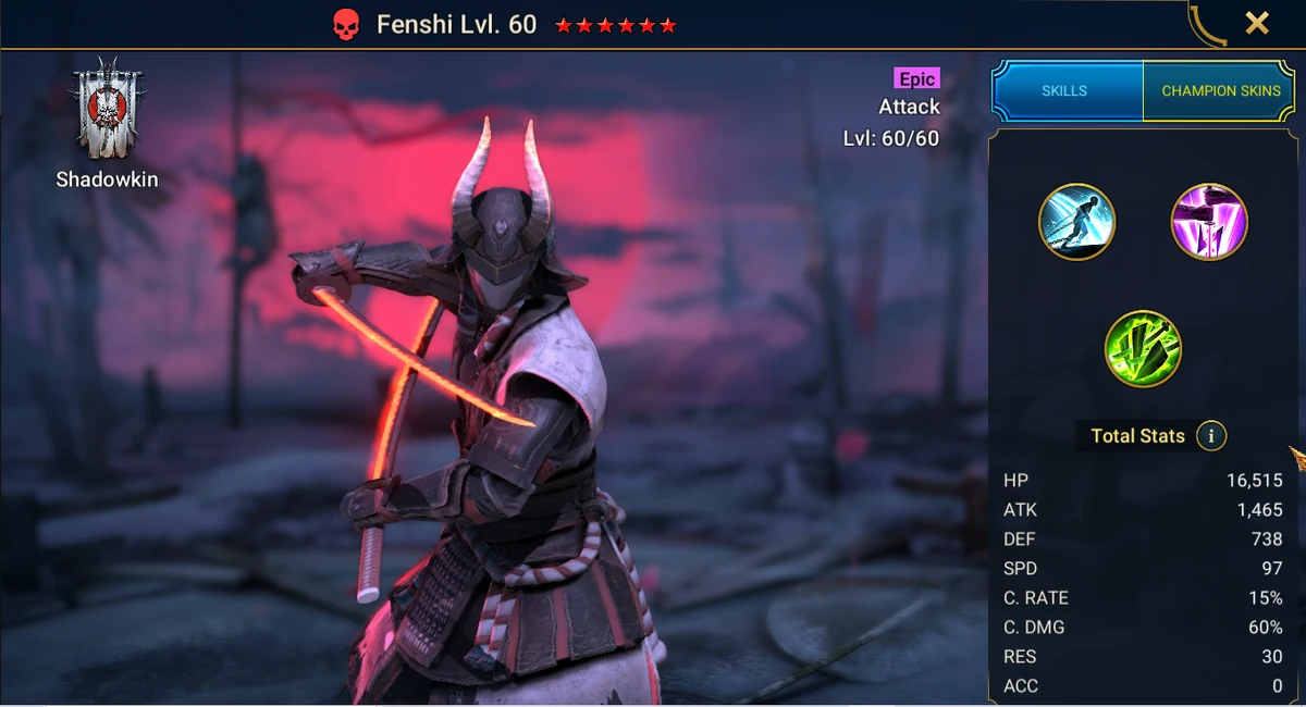 Fenshi | Raid: Shadow Legends Wiki | Fandom