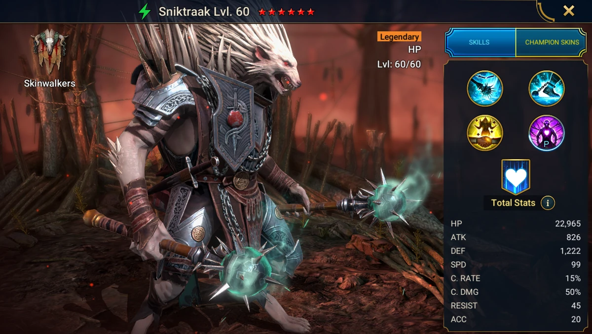 Sniktraak | Raid: Shadow Legends Wiki | Fandom