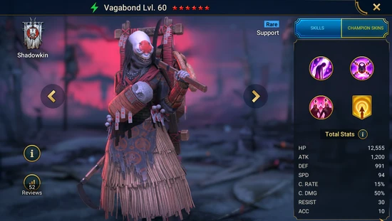 Vagabond | Raid: Shadow Legends Wiki | Fandom