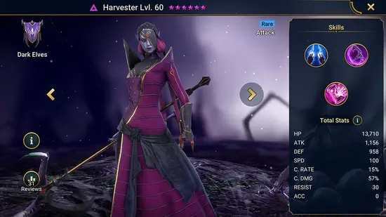 Harvester | Raid: Shadow Legends Wiki | Fandom