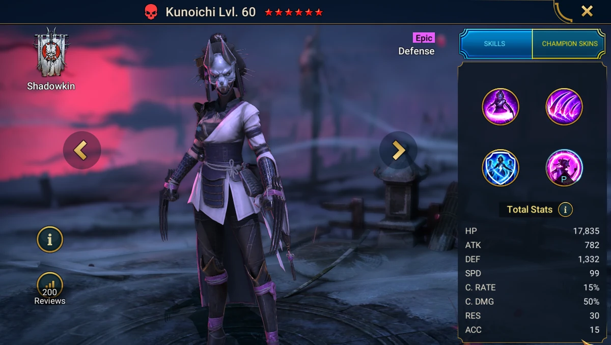 Kunoichi | Raid: Shadow Legends Wiki | Fandom