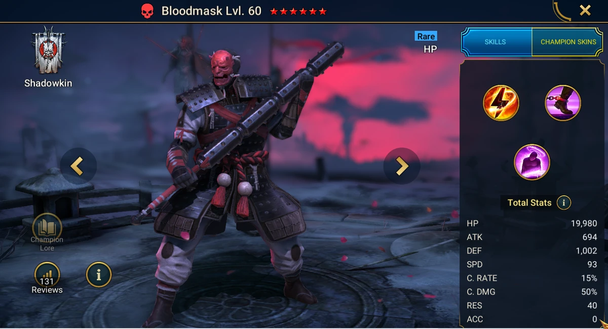 Bloodmask | Raid: Shadow Legends Wiki | Fandom
