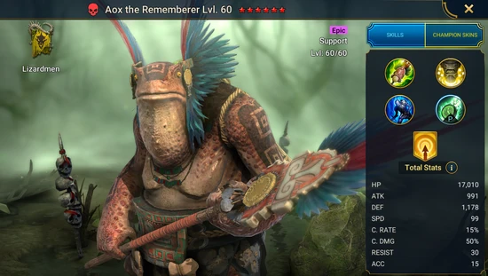 Aox the Rememberer | Raid: Shadow Legends Wiki | Fandom