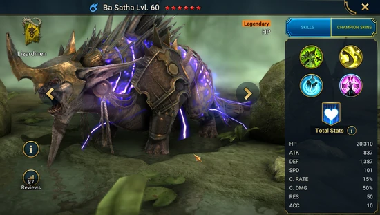 Ba Satha | Raid: Shadow Legends Wiki | Fandom