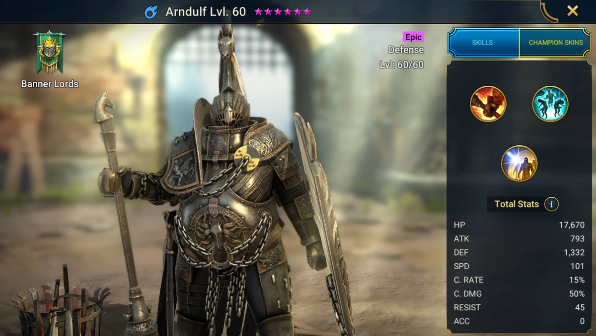Arndulf Raid Shadow Legends