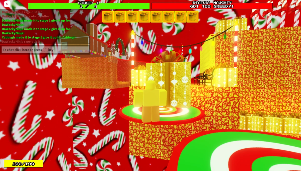 Golden Present Obby | RAIGFORCE (Tumore) Wiki | Fandom