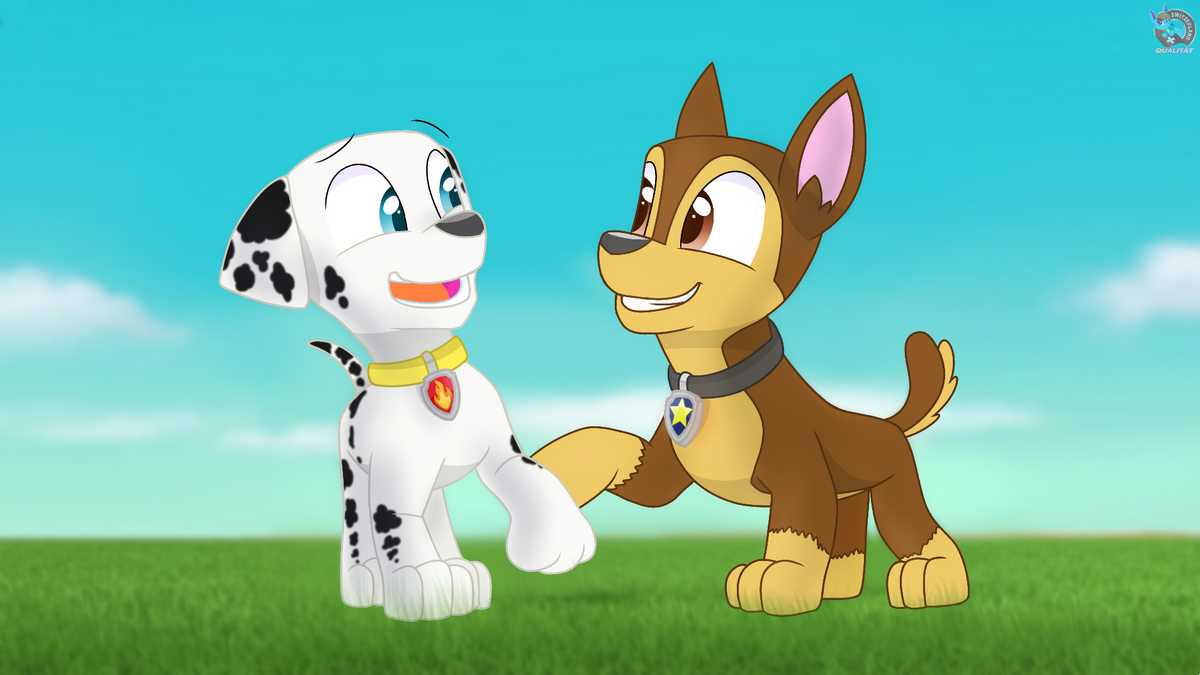 Chase X Marshall Rainbow Eevee Wiki Fandom