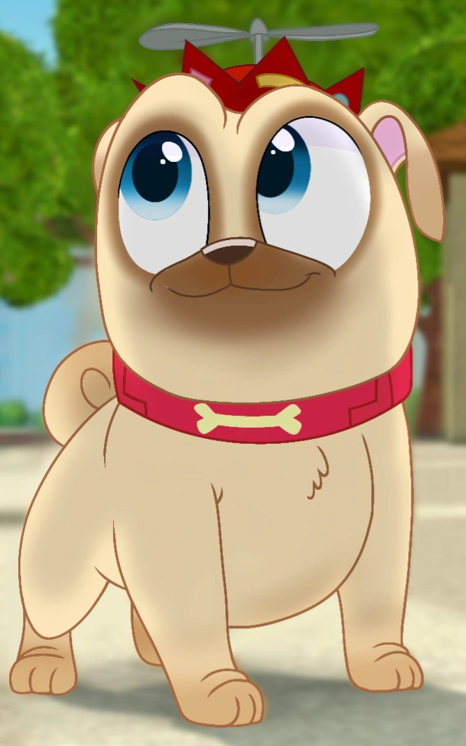 Rolly from Puppy Dog Pals | Rainbow Eevee Wiki | Fandom
