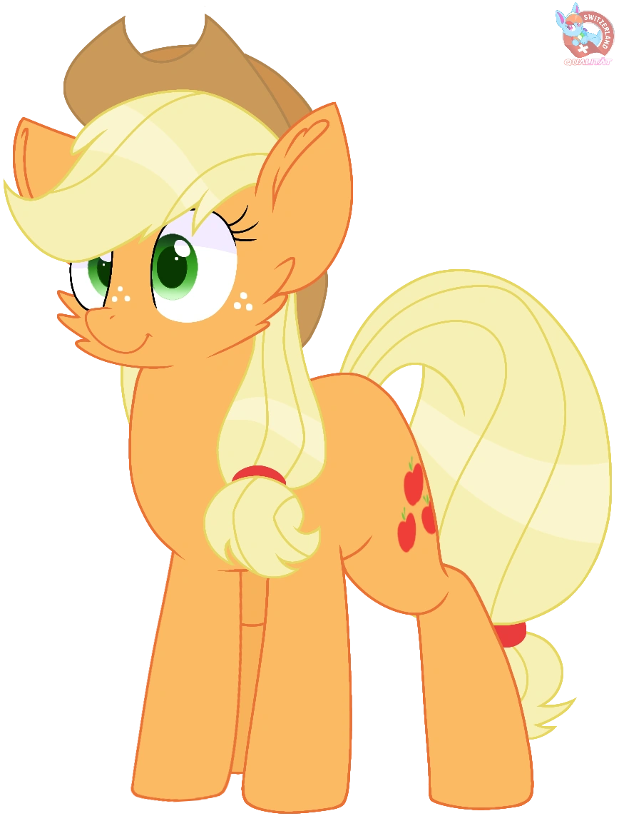 Angry Applejack Vector