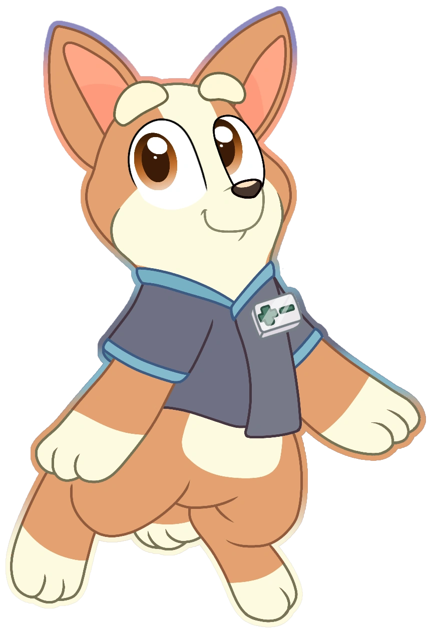 Vet Corgi (Bluey) | Rainbow Eevee Wiki | Fandom