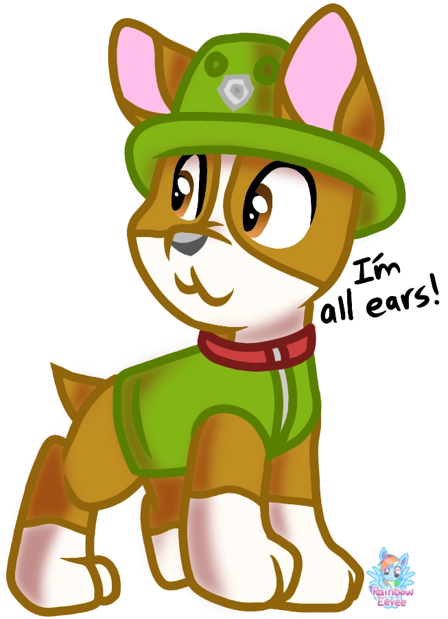 Tracker from Paw Patrol | Rainbow Eevee Wiki | Fandom