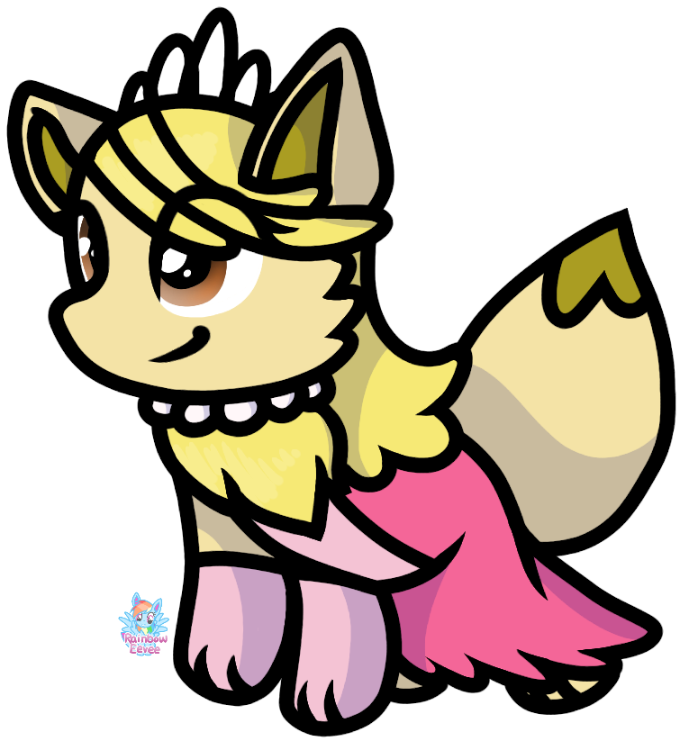 Lola Loud Rainbow Eevee Version Rainbow Eevee Wiki Fandom