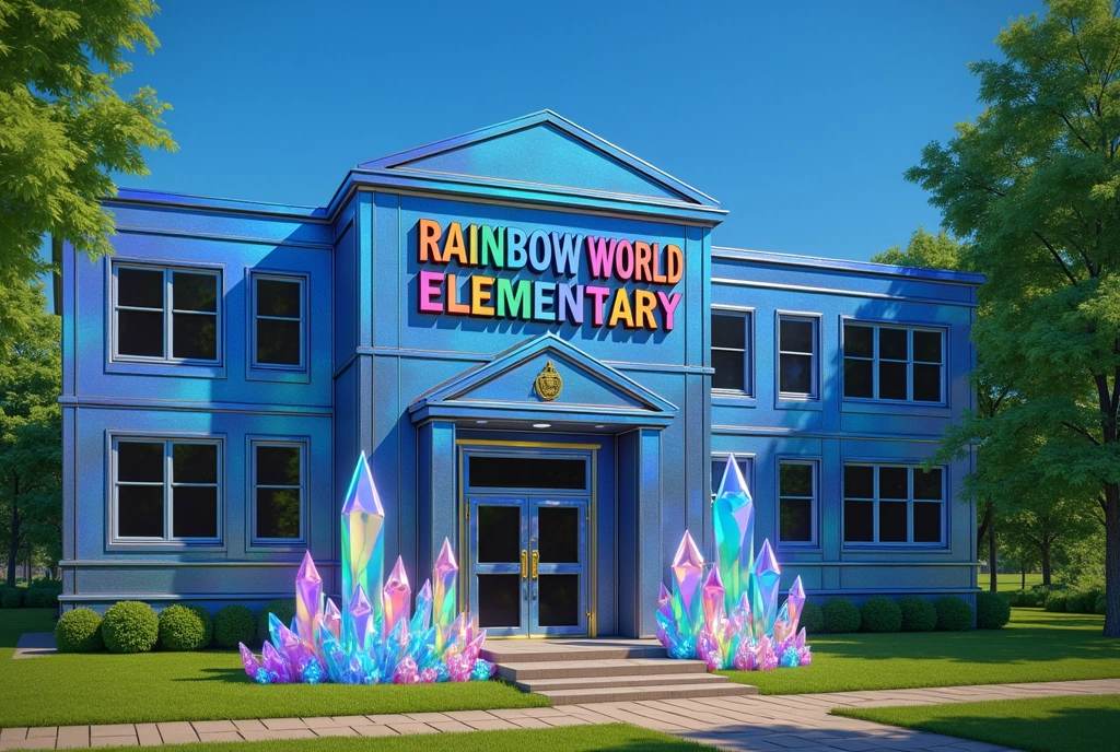 Rainbow World Elementary (location) | Rainbow High Fanon Wiki | Fandom