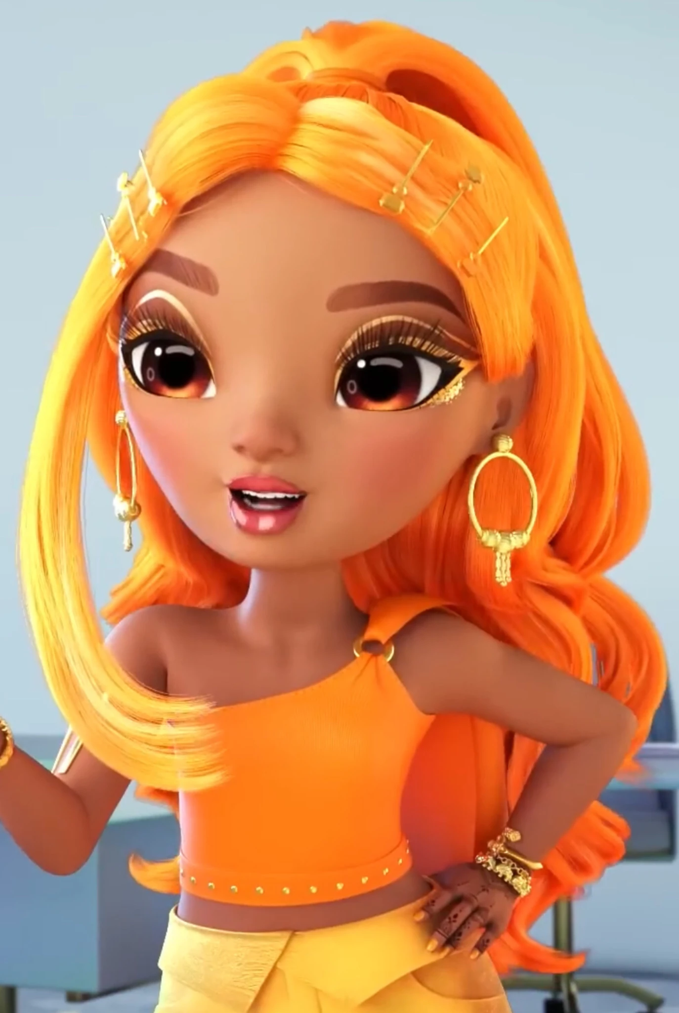 Meena Fleur/Animated Series | Rainbow High Wiki | Fandom
