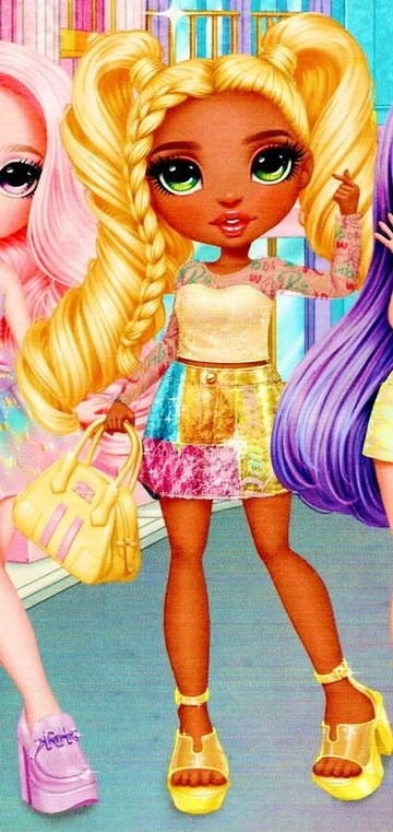 rainbow high sunny madison coloring pages