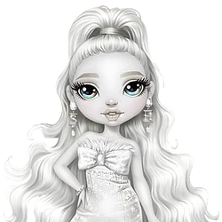 coloring pages of rainbow high