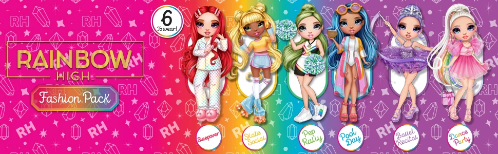 Fashion Pack | Rainbow High Wiki | Fandom